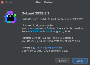 Goland2022.3.1永久破解教程 有效激活码 最新激活教程 亲测 | ide激活网